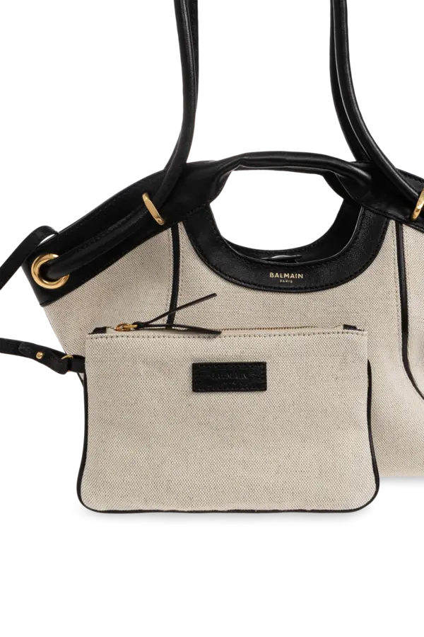 Balmain Bag With Printed Logo