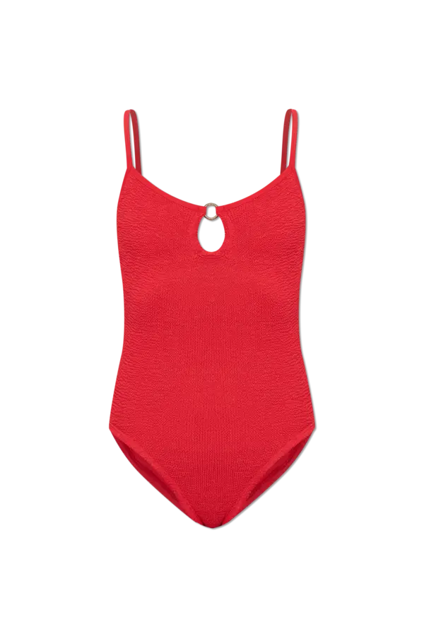 Hunza G One-piece Swimsuit "toni - Red