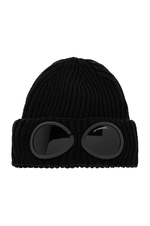 C.P. COMPANY Wool Beanie - Black