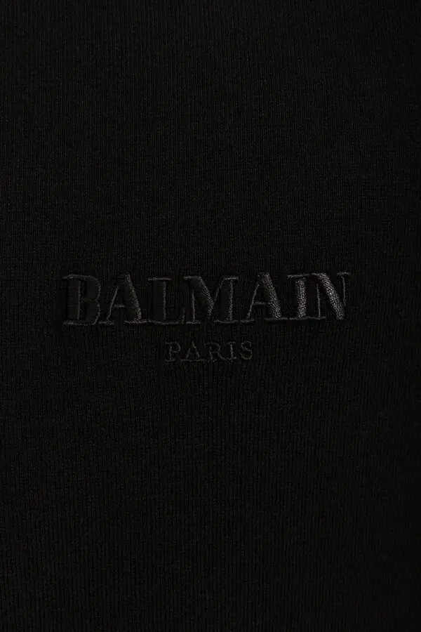 Balmain Polo With Embroidered Logo