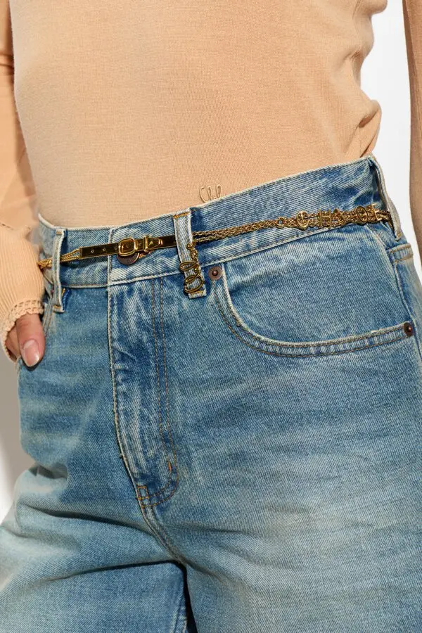 Chloé Mini Jewelry Belt - Gold