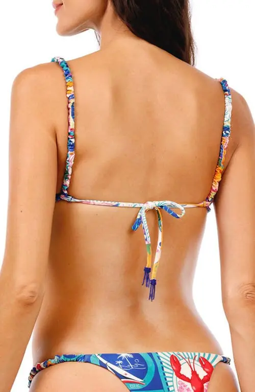 Agua Bendita Lina Alina Square Neck Bikini Top