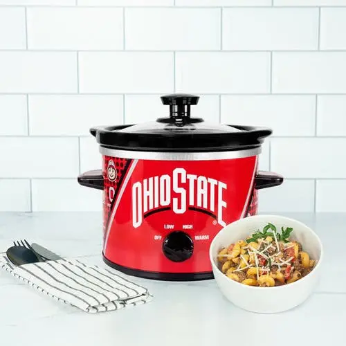 UNCANNY BRANDS Ohio State Buckeyes 2-quart Slow Cooker - None