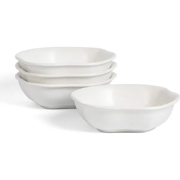 MOMENI Amorphous Stoneware Pasta Bowl Set