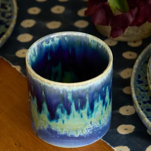 MOMENI Hanami Stoneware 20-piece Dinnerware Set - Blue