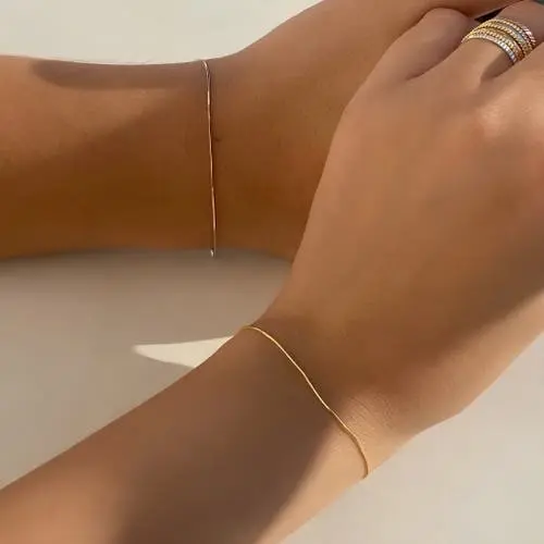 SPERO LONDON Sterling Fine Chain Bracelet