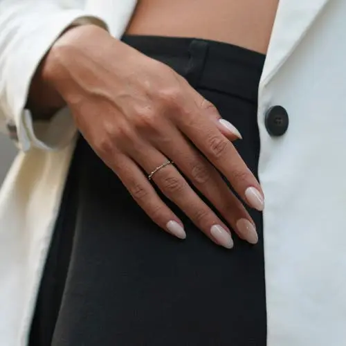 SPERO LONDON Skinny Layering Adjustable Ring Set