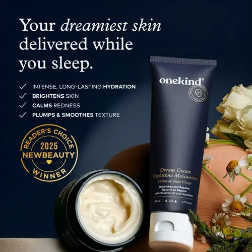 ONEKIND Dream Cream Hydrating Anti-aging Night Cream For Sensitive Skin