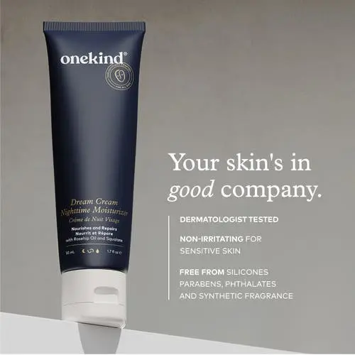 ONEKIND Dream Cream Hydrating Anti-aging Night Cream For Sensitive Skin