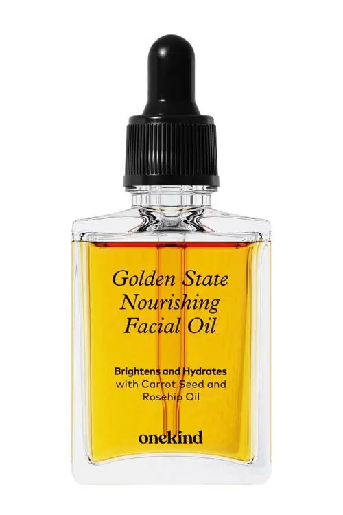 ONEKIND Golden State Glow & Hydrate Facial Oil With Rosehip + Carrot Seed - None