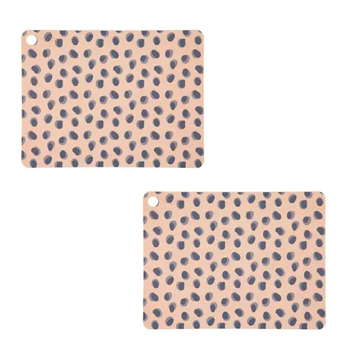OYOY LIVING DESIGN Placemat Leopard Dotsset Of 2