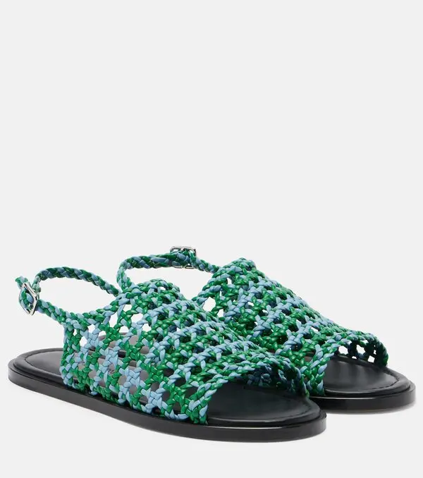 JW Anderson Woven Sandals - Blue