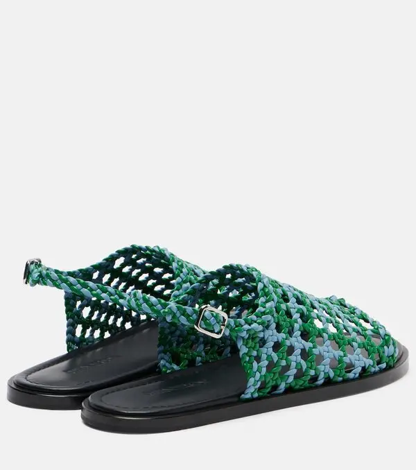 JW Anderson Woven Sandals - Blue