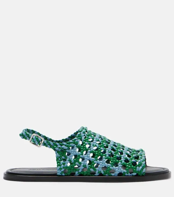 JW Anderson Woven Sandals - Blue