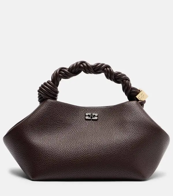 GANNI Bou Small Top-handle Bag - Brown