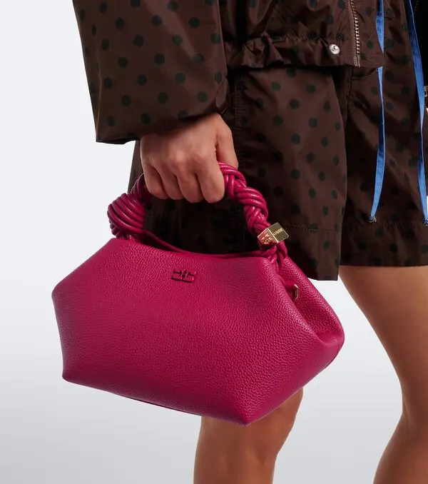 GANNI Bou Small Top-handle Bag - Pink