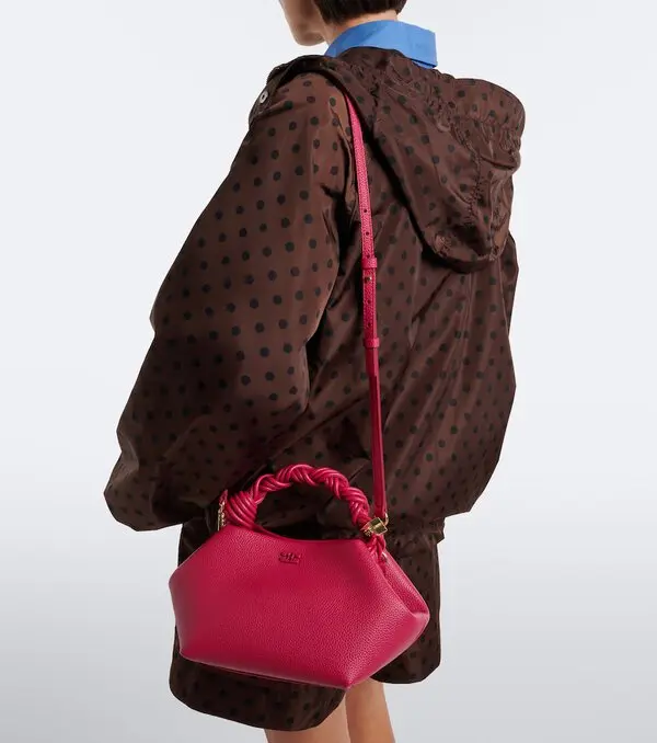 GANNI Bou Small Top-handle Bag - Pink