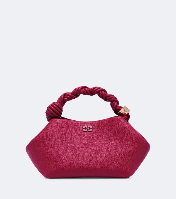 GANNI Bou Small Top-handle Bag - Magenta