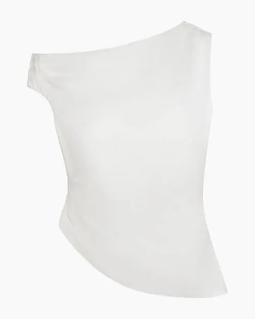 Onia Cold Shoulder Asymmetrical Top