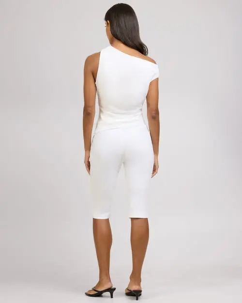 Onia Cold Shoulder Asymmetrical Top