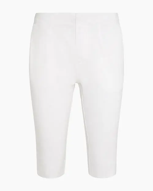 Onia Slim Fit Capri Pant - White
