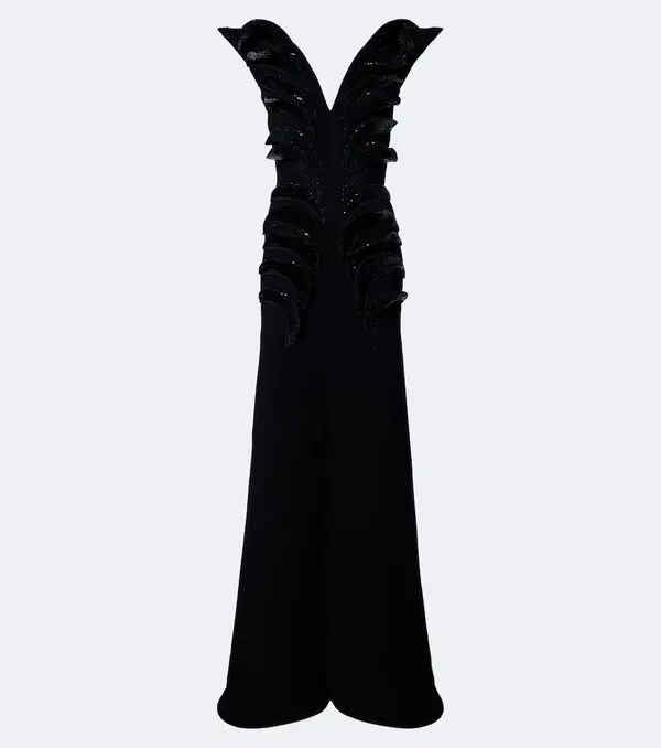 Maticevski Spearhead Embellished Gown