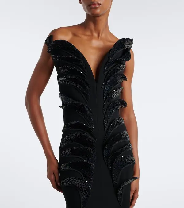 Maticevski Spearhead Embellished Gown