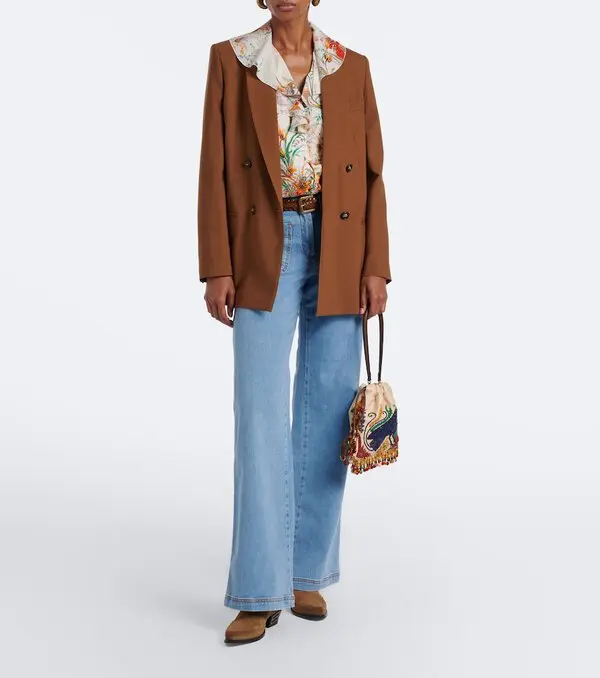 Etro Small Shoulder Bag With Drawstring Closure