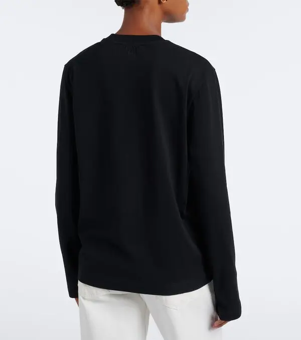 AMI Paris De Cœur Cotton Jersey T-shirt