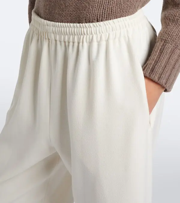 Magda Butrym Jersey Sweatpants - White