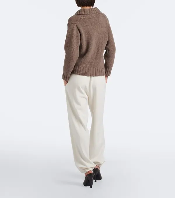 Magda Butrym Jersey Sweatpants - White