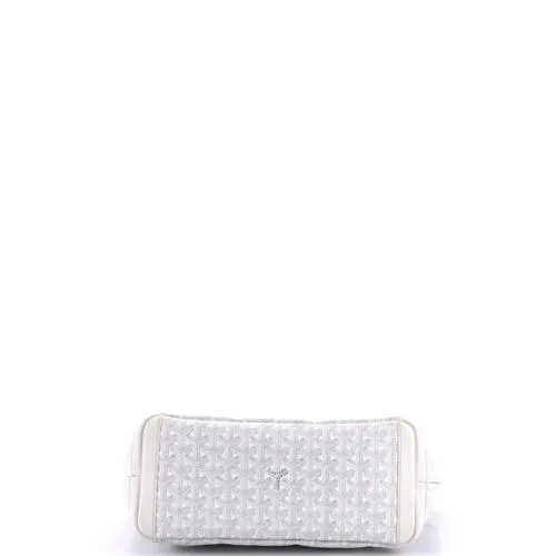 Goyard Artois Tote Coated Canvas Pm - White