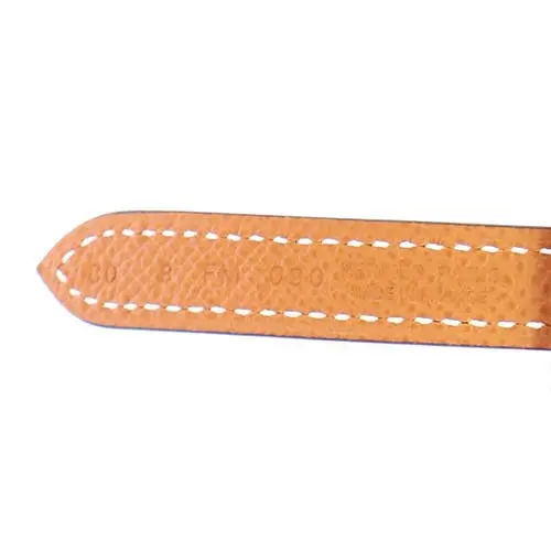 Hermès H Torsade Buckle Reversible Belt Leather Thin