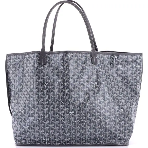 Goyard Anjou Reversible Tote Coated Canvas Gm - Gray