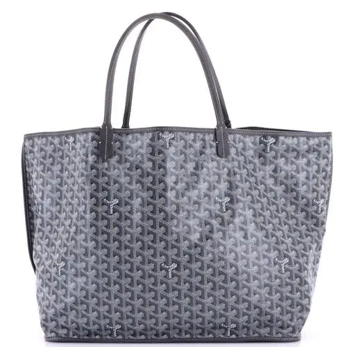 Goyard Anjou Reversible Tote Coated Canvas Gm - Gray
