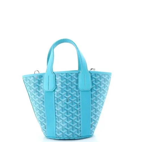 Goyard Belharra Tote Printed Coated Canvas Pm - Brown