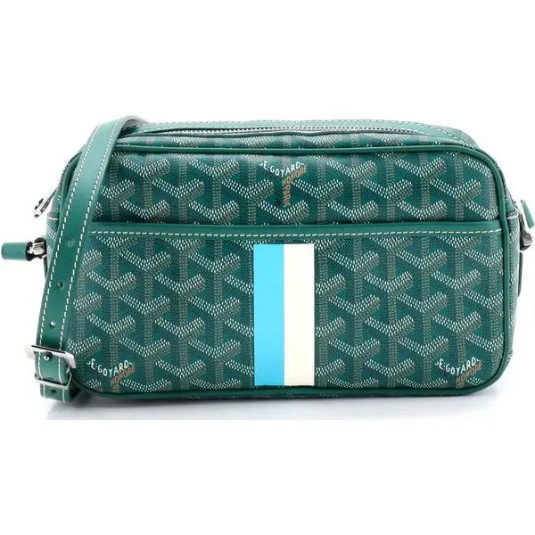Goyard Cap Vert Bag Printed Coated Canvas - Green