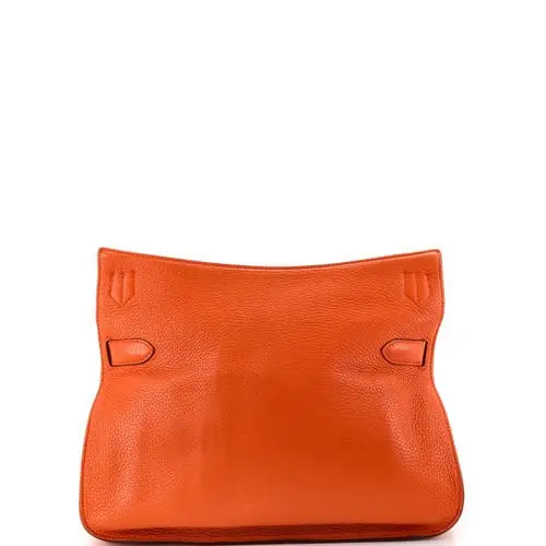 Hermès Jypsiere Bag Clemence 34 - Orange
