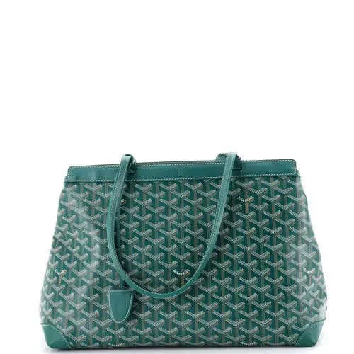 Goyard Bellechasse Bag Coated Canvas Pm - Green