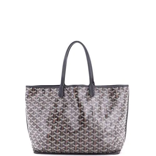 Goyard Anjou Reversible Tote Coated Canvas Pm - Black