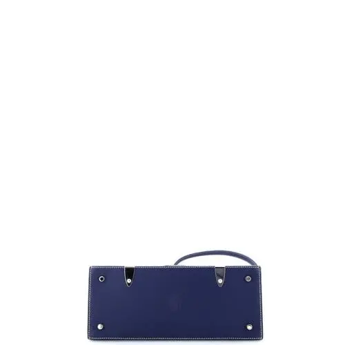 Goyard Saigon Top Handle Bag Coated Canvas With Leather Pm