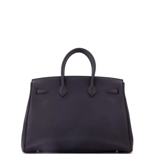 Hermès Birkin Handbag Togo With Gold Hardware 35 - Black