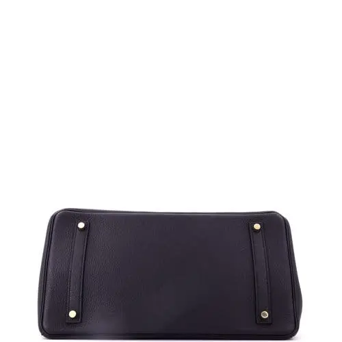 Hermès Birkin Handbag Togo With Gold Hardware 35 - Black