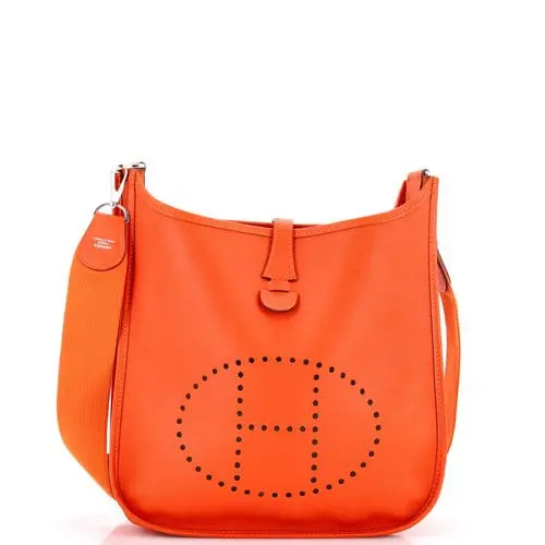 Hermès Evelyne Bag Gen I Epsom Pm - Feu