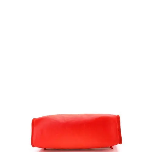 Hermès Herbag Zip Berline Vache Canvas And Leather 31 - Red