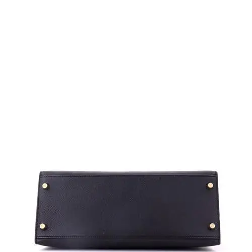 Hermès Kelly Handbag Epsom With Gold Hardware 28 - Black