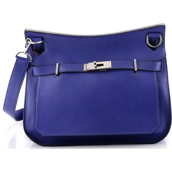 Hermès Jypsiere Bag Swift 28 - Blue