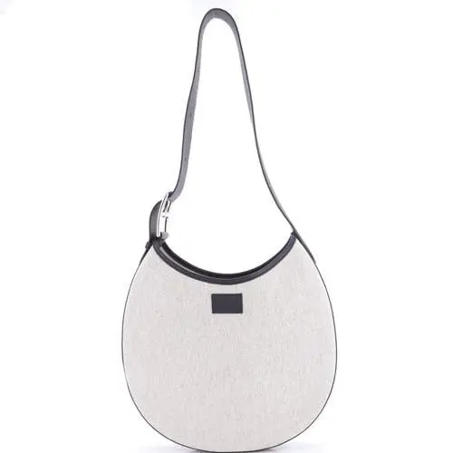 Hermès Arcon Bag Toile And Leather - Black