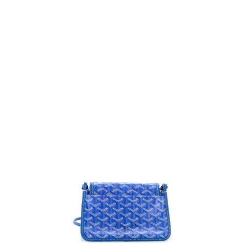 Goyard Plumet Clutch Wallet Coated Canvas - Blue