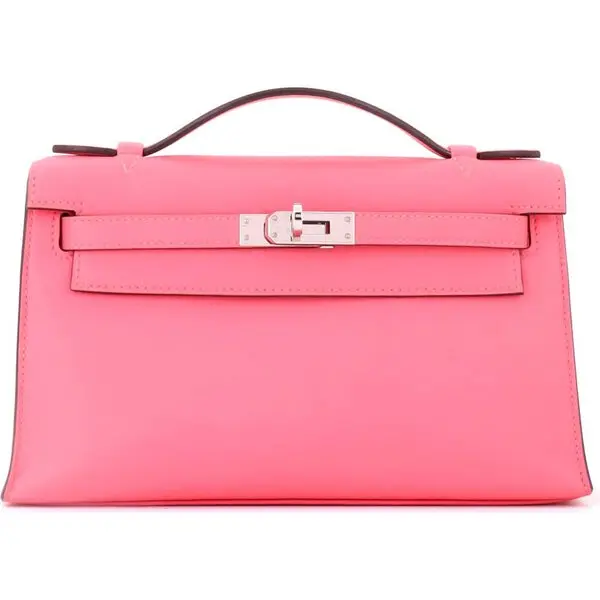 Hermès Kelly Pochette Swift - Pink